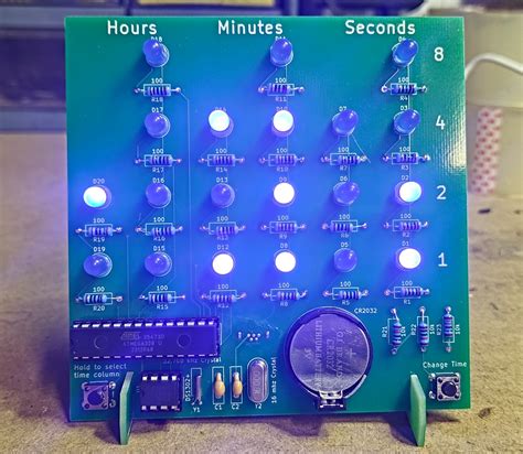 Bsg Electronics Boards Arcade Eprom Binary Clock Kit Build