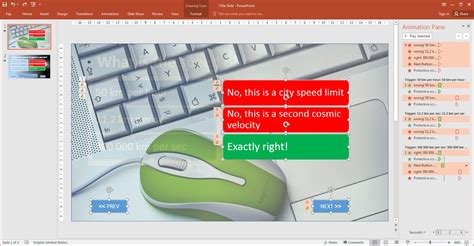 Powerpoint Triggers Making Interactive Presentation Poweredtemplate Blog