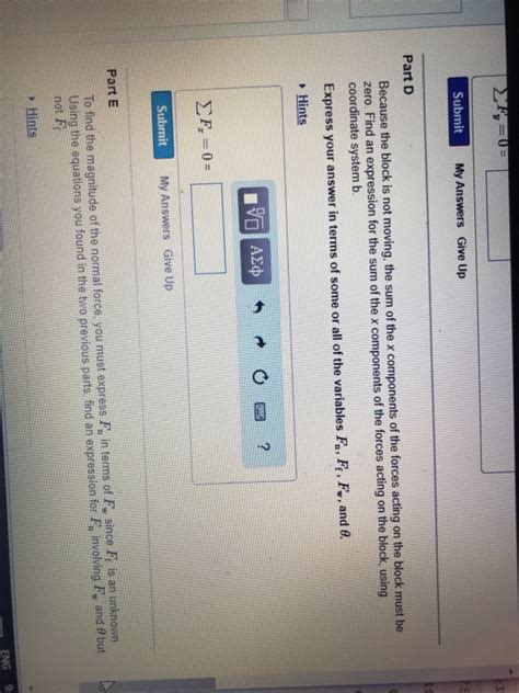solved problem 3 part a block lies on a plane raised an