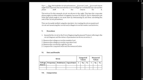 Solved 0 X I Objectives 1 1 To Design Series RC Circuit And Chegg Com