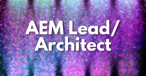 amly k a on linkedin aemlead aemarchitect developer