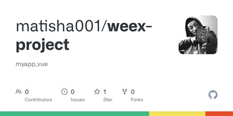 Github Matisha001weex Project Myappvue