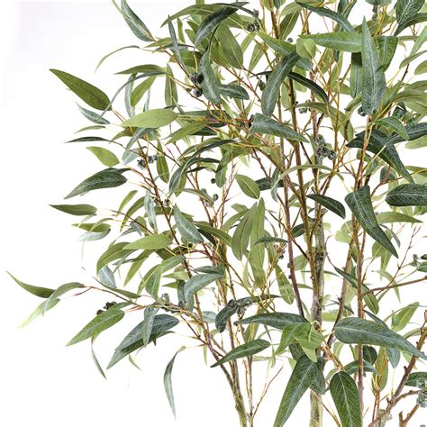 Artificial Willow Eucalyptus Tree 7 With Artisan Planter