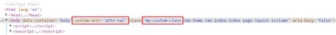 Magento 2 How To Add Custom Class And Attribute To The Body Tag Hiddentechies