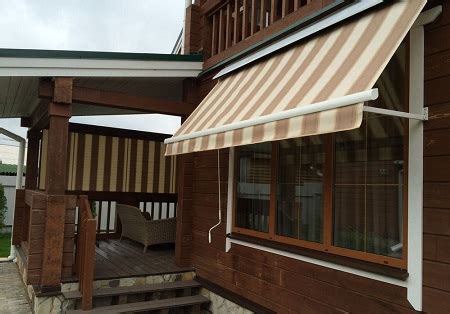 Монтаж маркизы на фасаде дома: особенности и рекомендации в статье ...