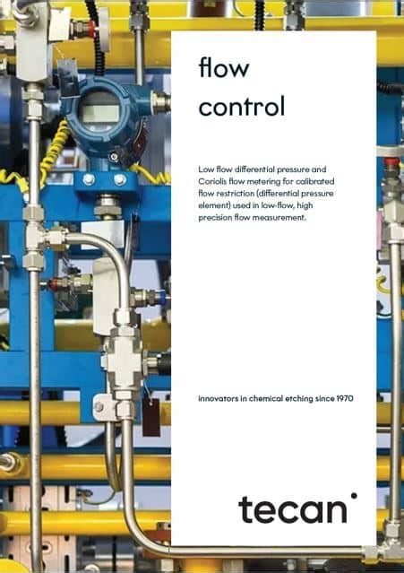 Flow Control Application Note Tecan Tecan