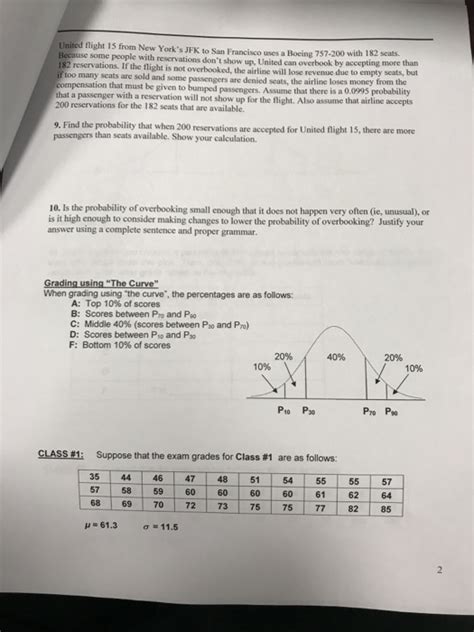 Solved Name Math 1342 Elementary Statistical Methods
