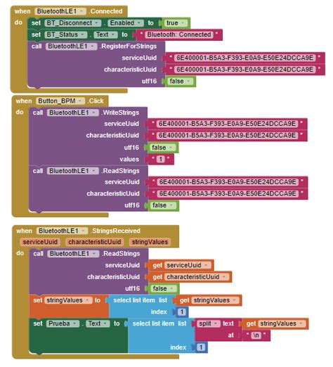 Problems With Ble Mit App Inventor Help Mit App Inventor Community