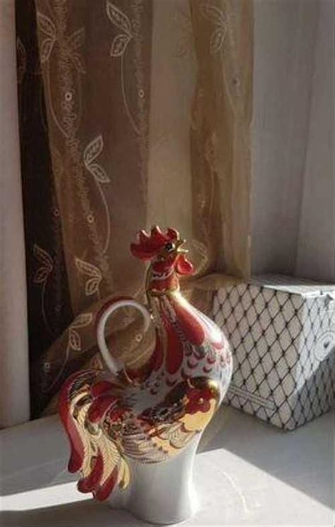 Графин фарфор Красный петух Festima Ru частные объявления