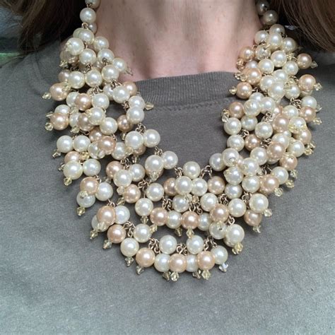 Stella And Dot Jewelry Stella Dot Stacked Pearl Necklace Poshmark