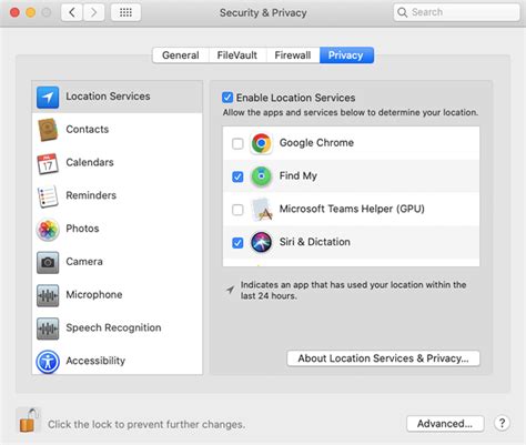 Tips For Changing Your Mac Privacy Settings