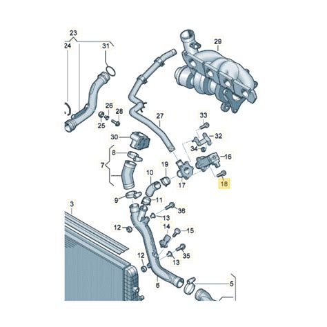 Genuine Vag Diverter Valve Securing Bolt 2 0 Tfsi Ea113 K04 Models Only N10196103