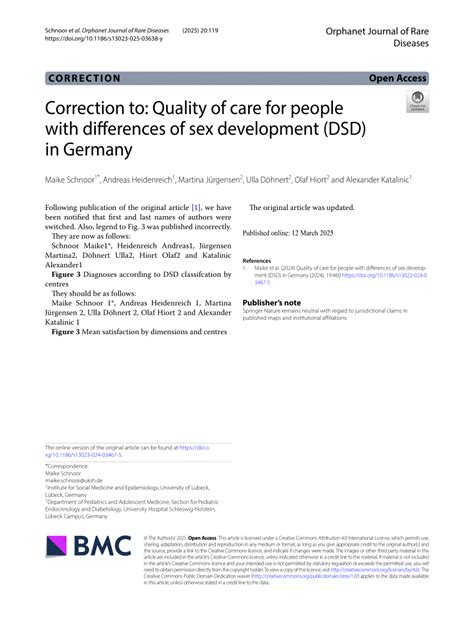 Pdf Correction To Quality Of Care For People With Differences Of Sex