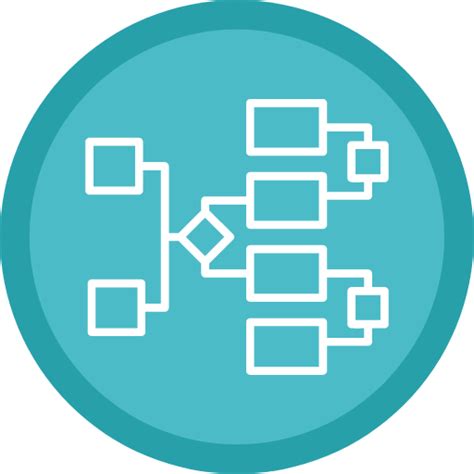 Chart Icon Diagram Icon Hierarchy Icon Plan Icon Scheme Icon Structure Icon Workflow Icon