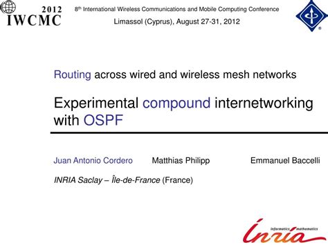 PPT Routing Across Wired And Wireless Mesh Networks PowerPoint Presentation ID