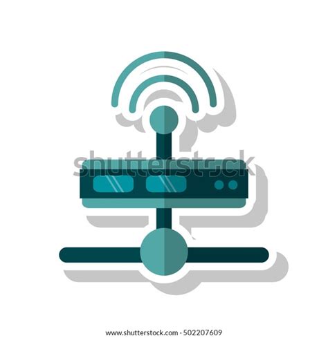 isolated device data base design stock vector royalty free 502207609