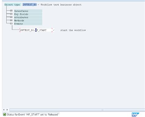 Sap Tech Triggering Wok Flow With Business Object Event