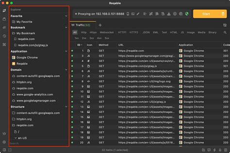 Explorer Reqable · Api Debugging Proxy And Rest Client