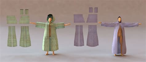 cloth simulation opening the kimono fxguide