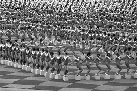 Leipzig Turn Und Sportfest Spartakiade In Leipzig In Sachsen In Der Ddr