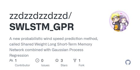 GitHub Zzdzzdzzdzzd SWLSTM GPR A New Probabilistic Wind Speed Prediction Method Called