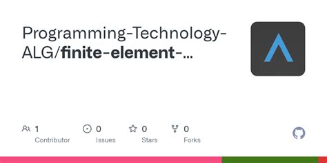 GitHub Programming Technology ALG Finite Element Method