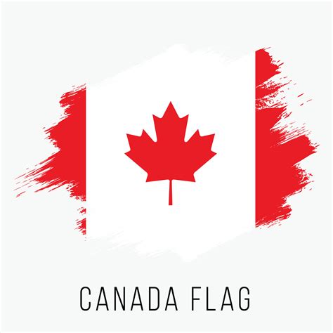 Grunge Canada Vector Flag 10925752 Vector Art At Vecteezy