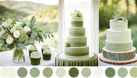 Sage Green Color Palette Wedding