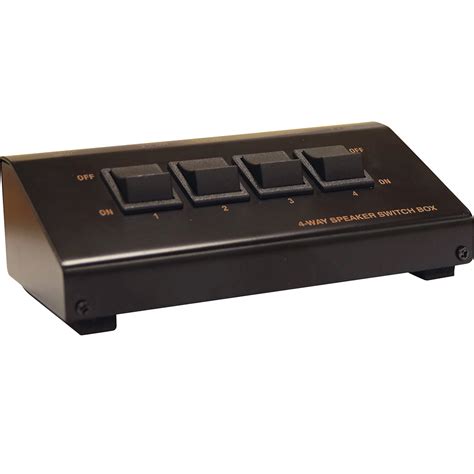 E Audio A CB High Power Metal Way Stereo Speaker Switch DJ SOS