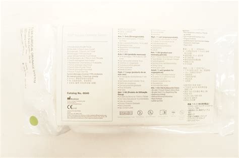 Stryker 6640 Tls Surgical Drainage System 7fr Drain Kit With Trocar X