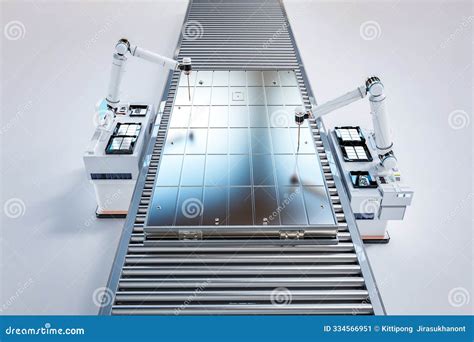 set battery robotic robot arm on factory autonomous smart car and