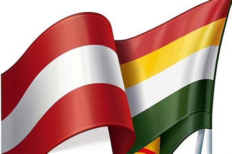 Premium Photo South Ossetia Flag Vector Illustration On A White Background