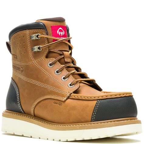 Wolverine Mens Loader Ii 6 Carbonmax Safety Boots Wheat Elliottsboots