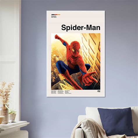 Spiderman Movie Poster Spiderman Poster Spiderman Print Citiesbox
