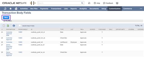 how to create transaction fields and sovos custom elements in the