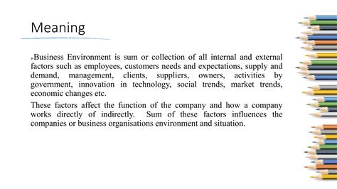 Micro And Macro Environment Of Business Pptx