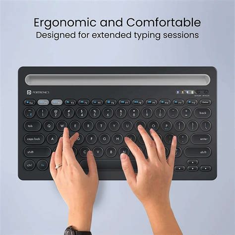 Portronics Bubble Dock Wireless Keyboard Best Price In India On