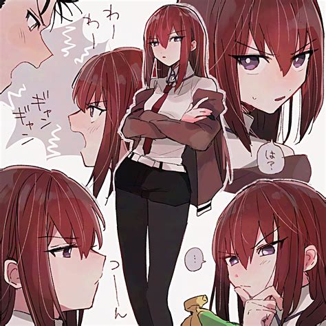 Suehiroch0 Makise Kurisu Okabe Rintarou Science Adventure Steins