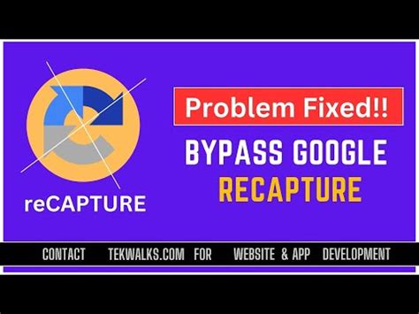 How To Bypass ReCAPTCHA Verification In Google Chrome I Am Not A