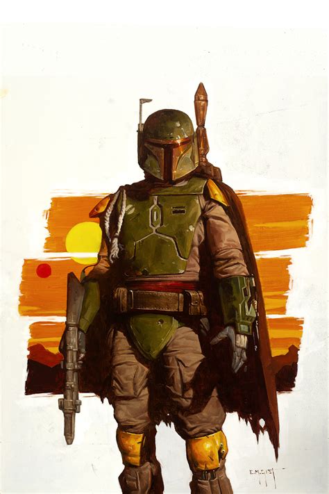 Boba Fett Star Wars Drawn By Erik Gist Danbooru