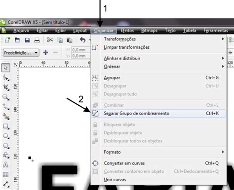 Dicas Tutoriais E Informação Coreldraw Sombra Colorida
