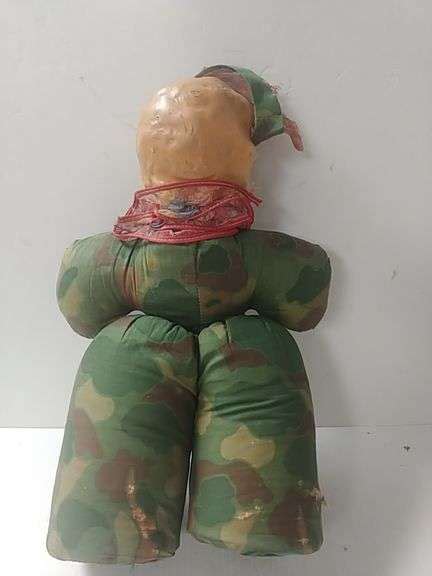 Vintage Army Dressed Doll Trice Auctions