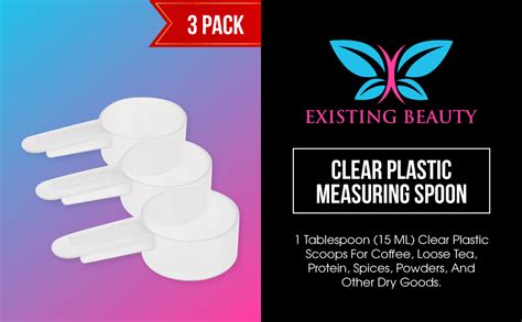 3 Pack Tablespoon Measuring Spoon Set With Short Handle