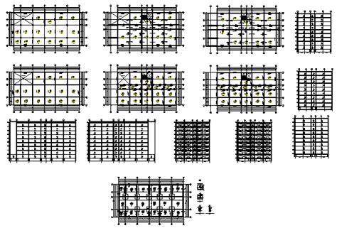 Structure Design Drawing Of Building Design Drawing Cadbull