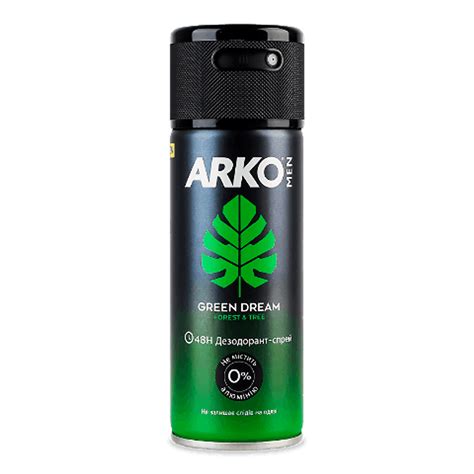 Дезодорант-спрей Arko Men Green Dream 150мл – онлайн-супермаркет «Сільпо»