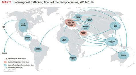 Map Shows Drug Smuggling Routes Into Texas Used By Cartels