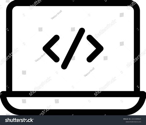 Coding Vector Illustration On Transparent Background Stock Vector Royalty Free
