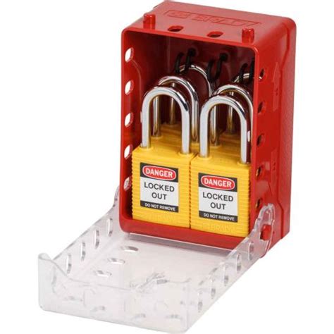 Ultra Compact Lock Box With Yellow Safety Padlocks £173 62