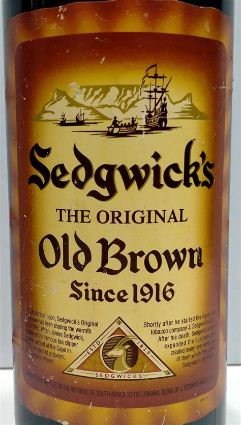 Lot Two Sedgwicks The Original Old Brown Sherry South Africa