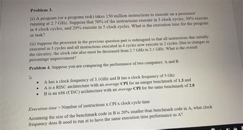 solved problem 3 i a program or a program task takes